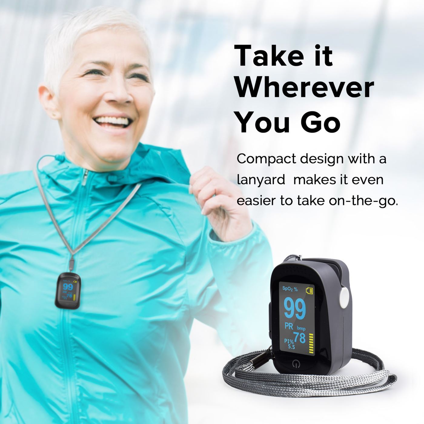 Oxymeteroxygen saturation monitor. Dynx UK Limited