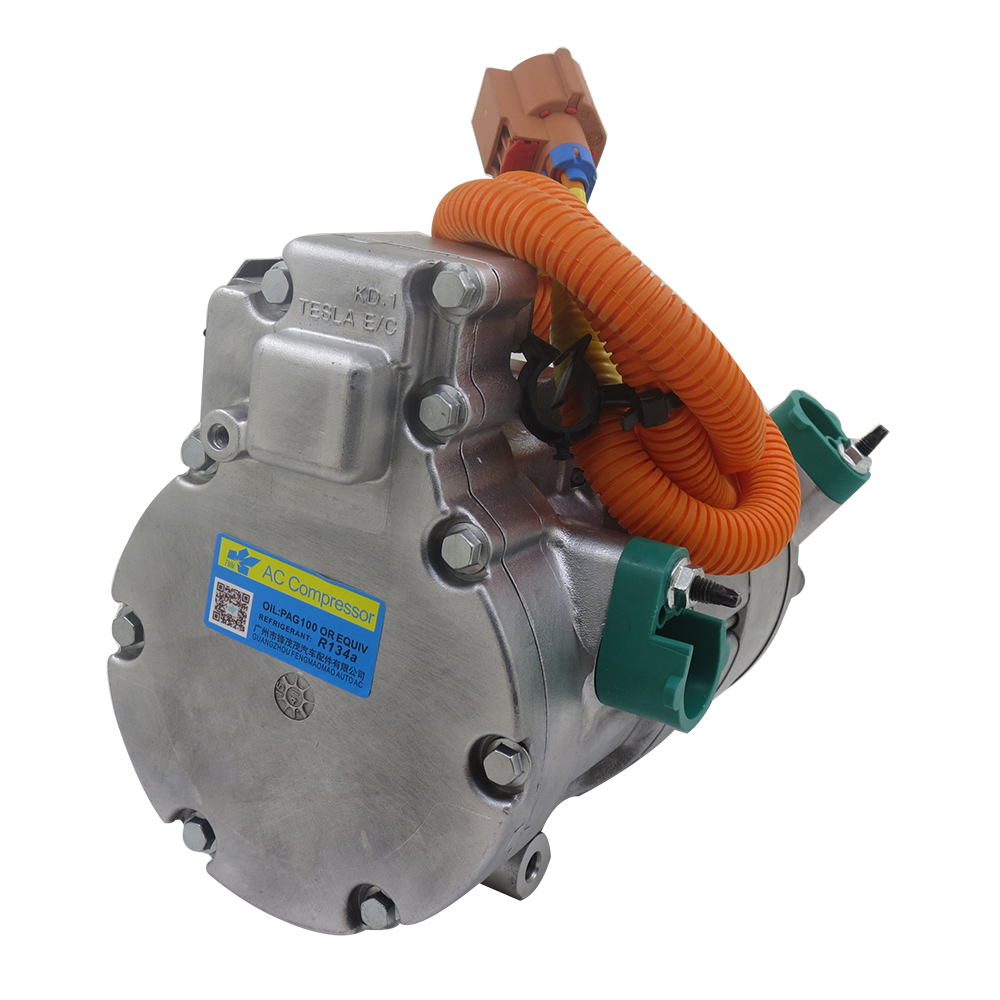 TESLA MODEL S Air-Con AC Electric Hybrid Compressor OEM Part# F502 ...