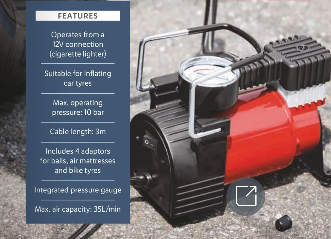 Mini Air Compressor 12V. Dynx UK Limited